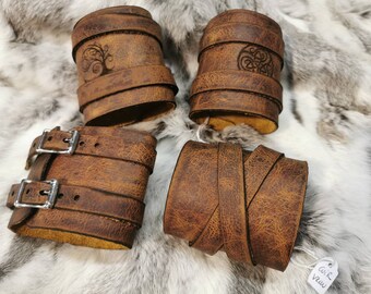 Leather Cuff Medieval - Etsy