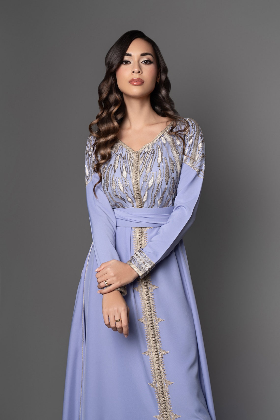 Chic and Colorful Missony Caftan by Mode Et Caftan - Etsy