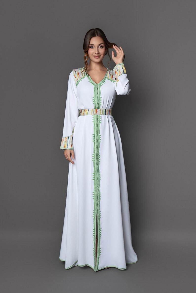 Refined Wedding Caftan Pipa by Mode Et Caftan - Etsy