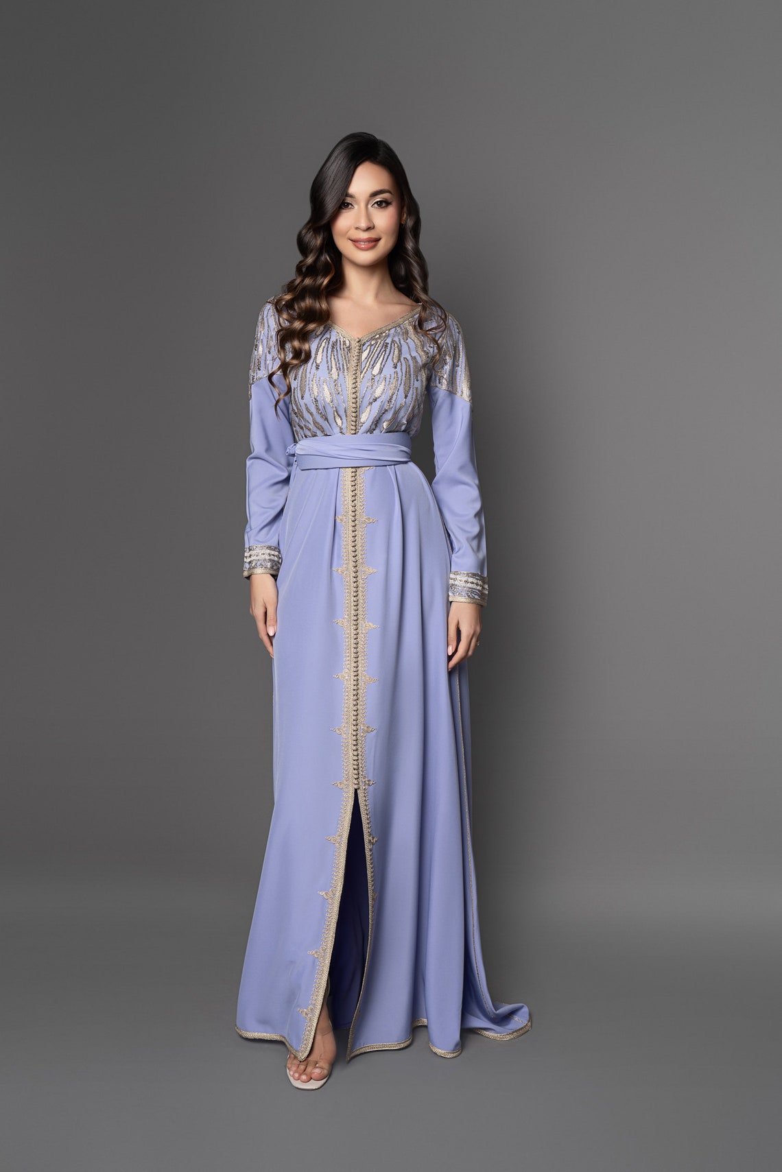 Chic and Colorful Missony Caftan by Mode Et Caftan - Etsy