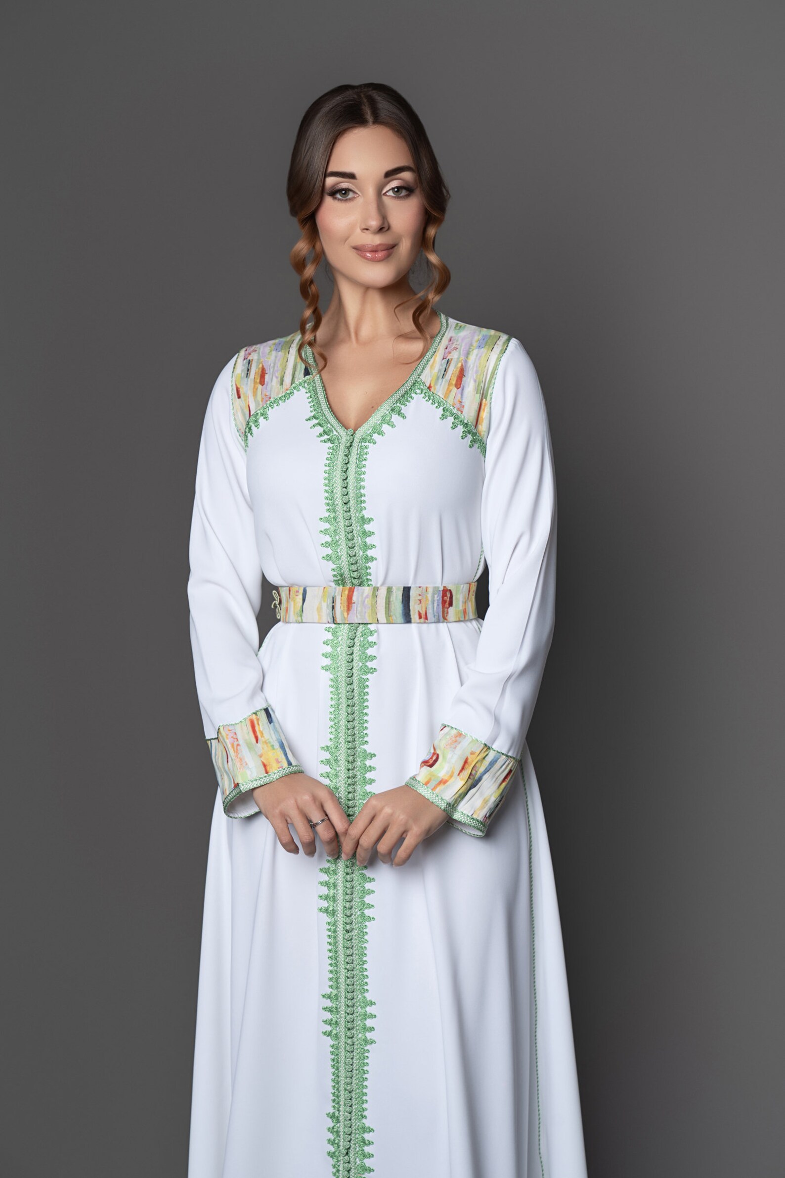 Refined Wedding Caftan Pipa by Mode Et Caftan - Etsy