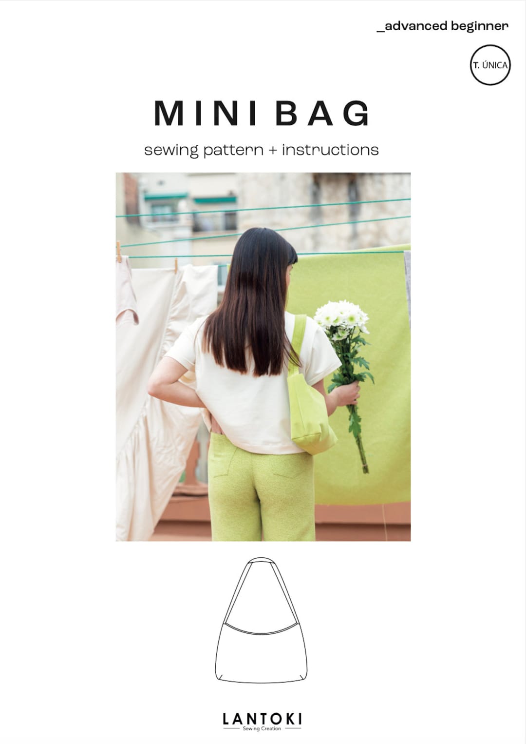 Sewing Pattern | Mini Bag Pattern | Sew at Home | Printable Pattern ...