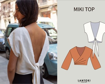 Wrap Top - Etsy