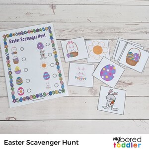Toddler Easter Busy Book Printable Pack - Etsy