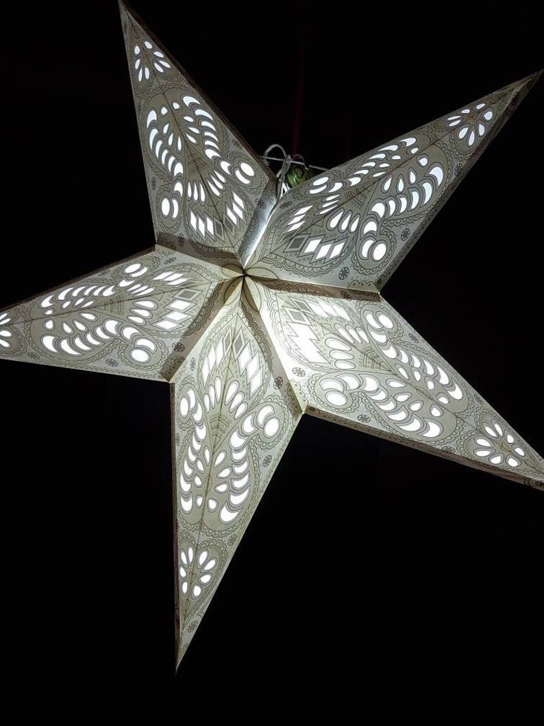 Handmade Star Paper Lantern - Etsy