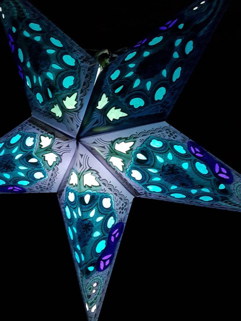 Handmade Star Paper Lantern | Etsy