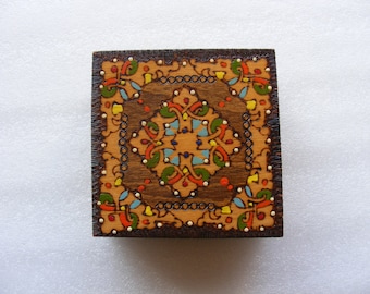 Hand decorated box | Etsy