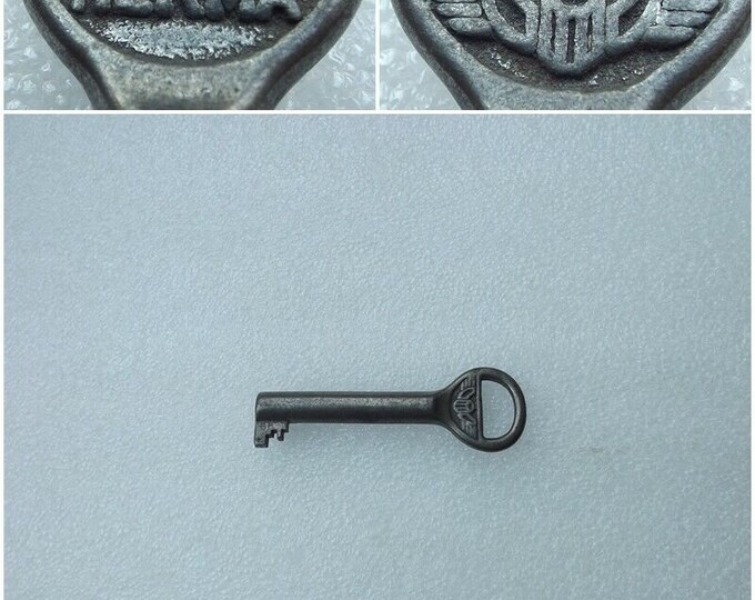 Vintage OLD Key Rare Vintage Antique Key W/ Engraved Emblem - Etsy