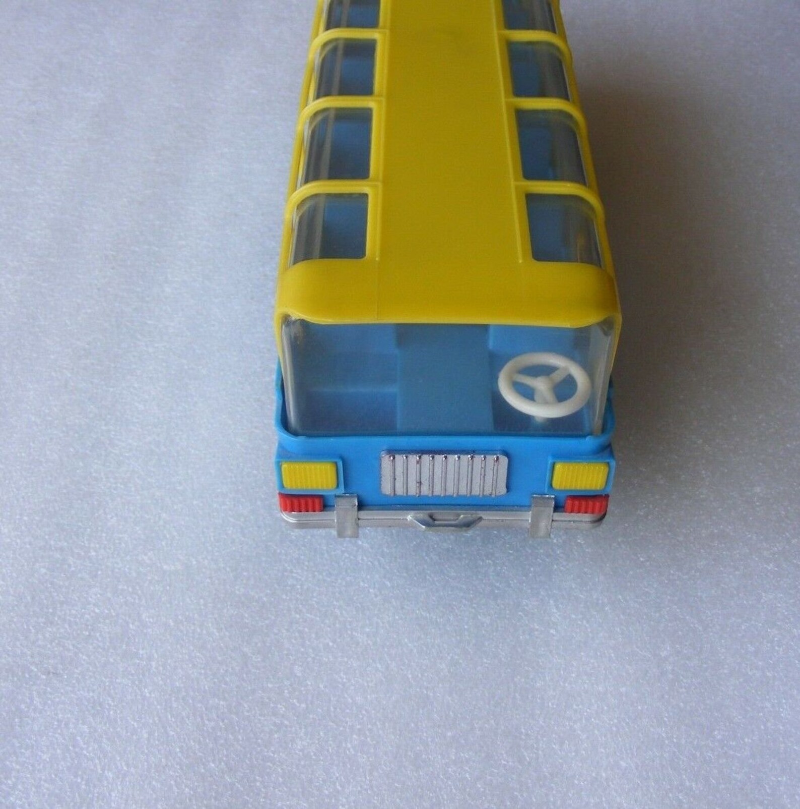 Vintage Toy Old Buss Toy Plastic Toy Bus Friction - Etsy