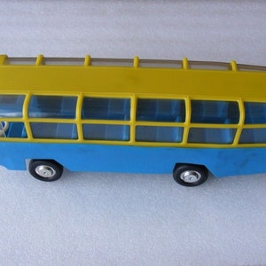 Vintage Toy Old Buss Toy Plastic Toy Bus Friction - Etsy