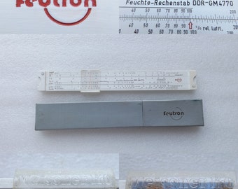 Super RARE Slide Rule , Vintage German DDR Slide Rule Veb Mantissa ...