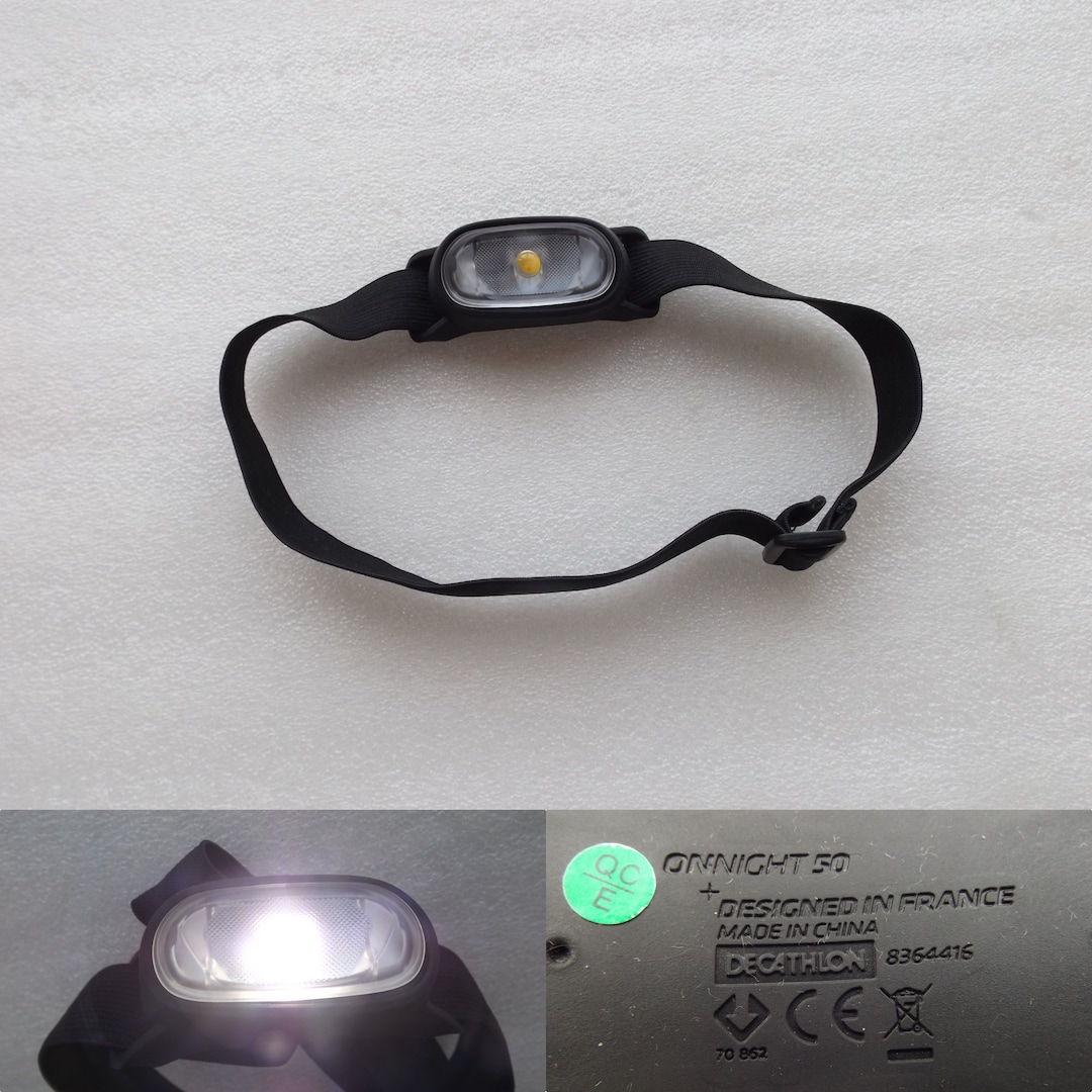 New, Headlamp for Trekking 30LM Battery-powered Head Lamp Onnight 50 ...