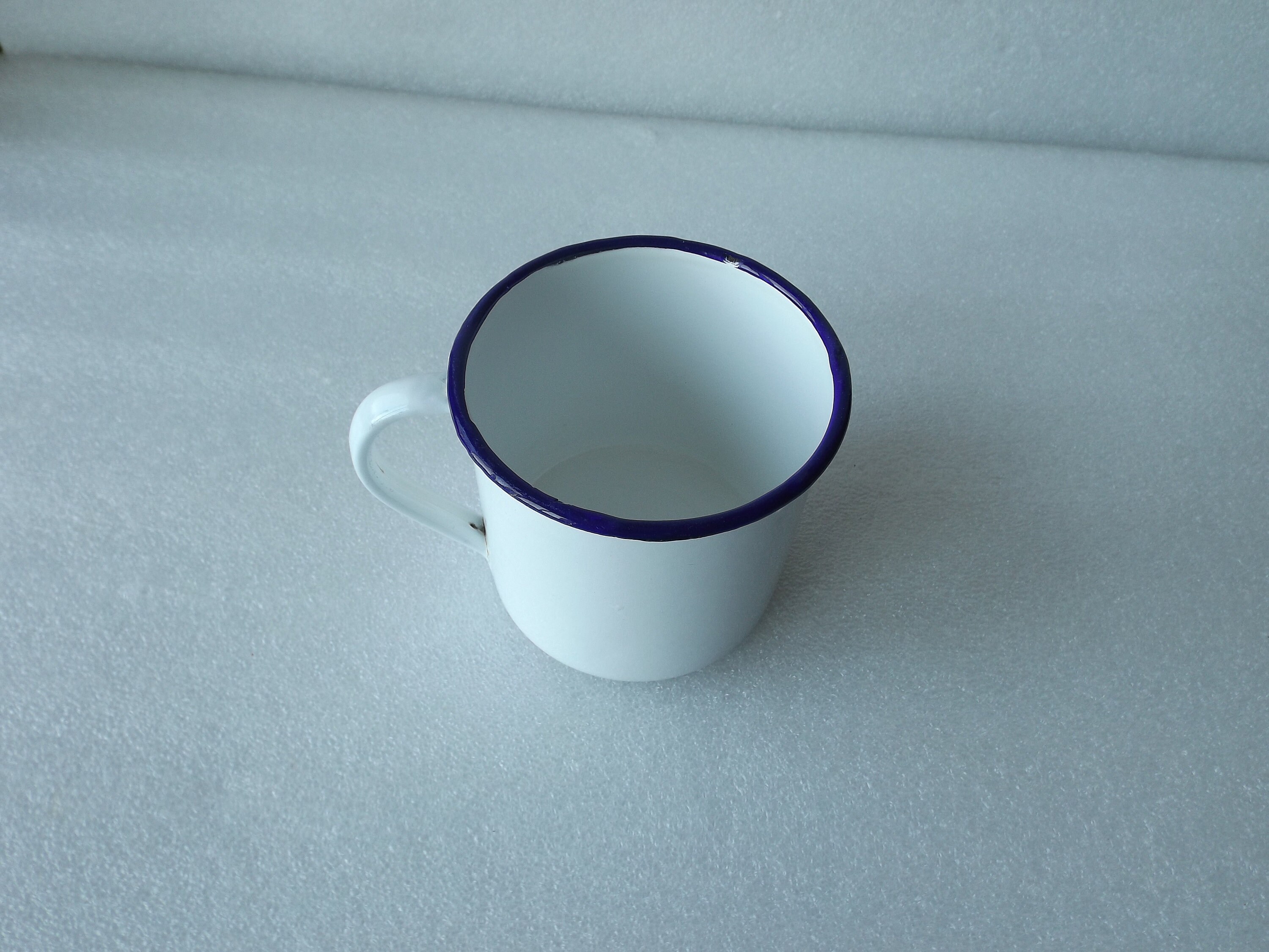 Vintage Enamel Cup - Etsy
