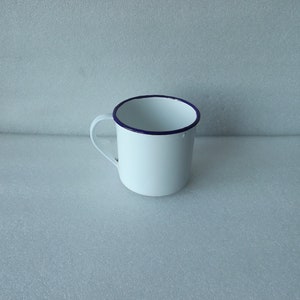 Vintage Enamel Cup - Etsy