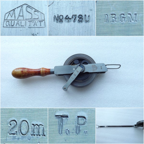 Vintage German Measuring Tape - Etsy