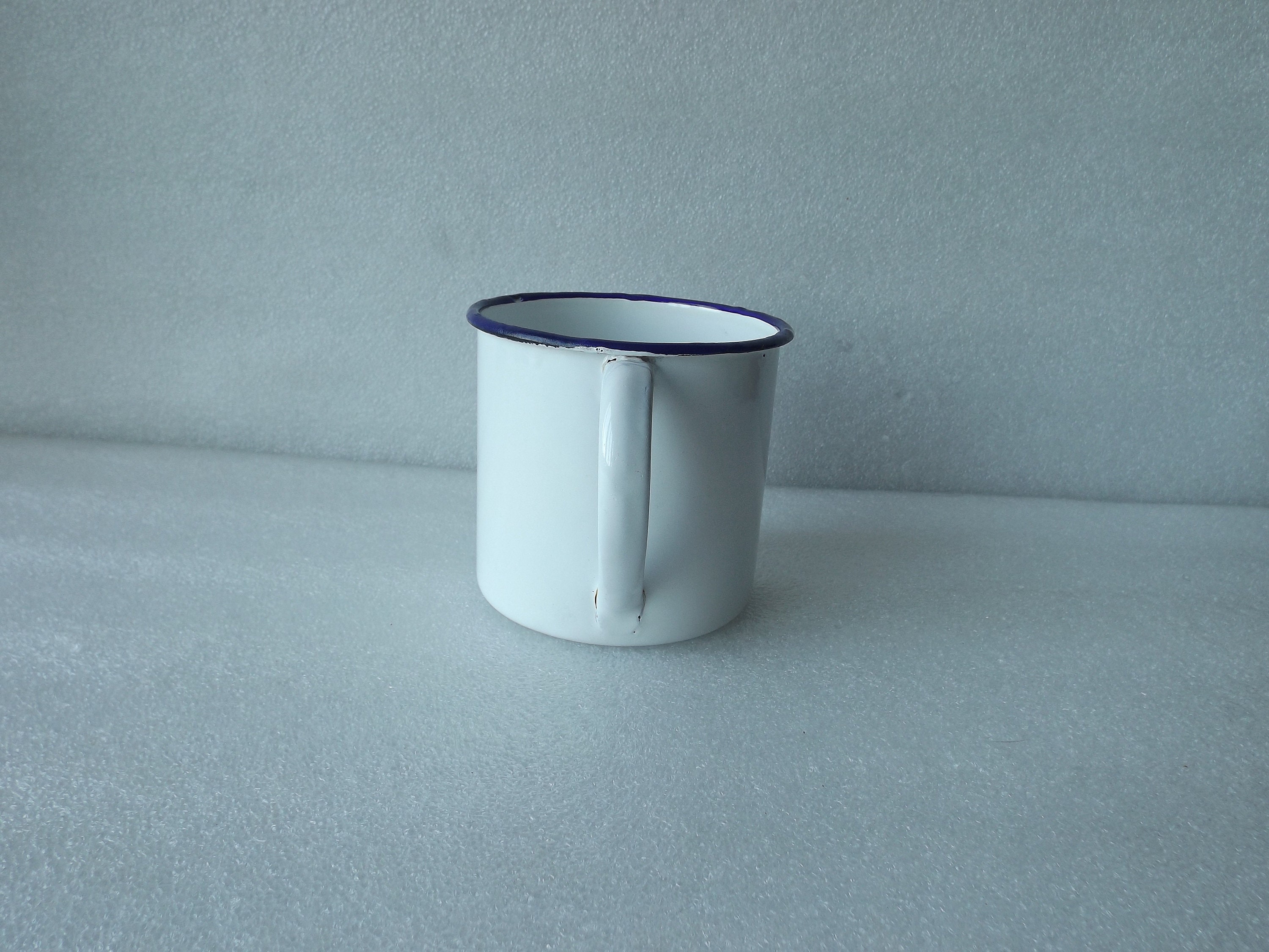 Vintage Enamel Cup | Etsy