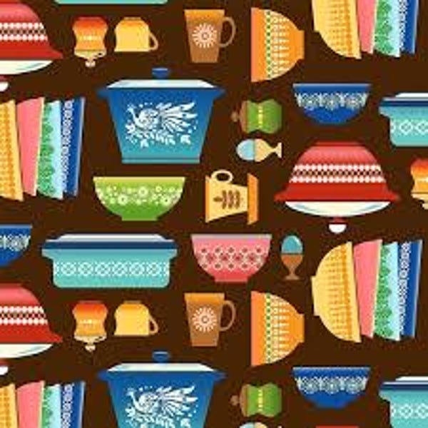 Pyrex Fabric - Etsy