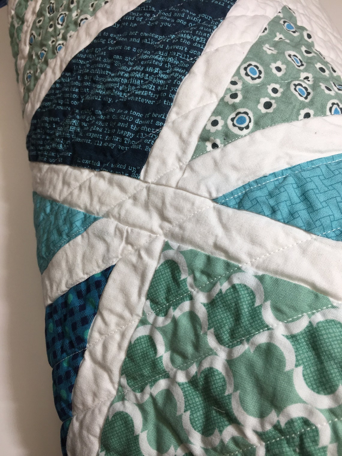 Ocean Path Beaches Quilt Kit Pattern by Quilt Therapy | Etsy