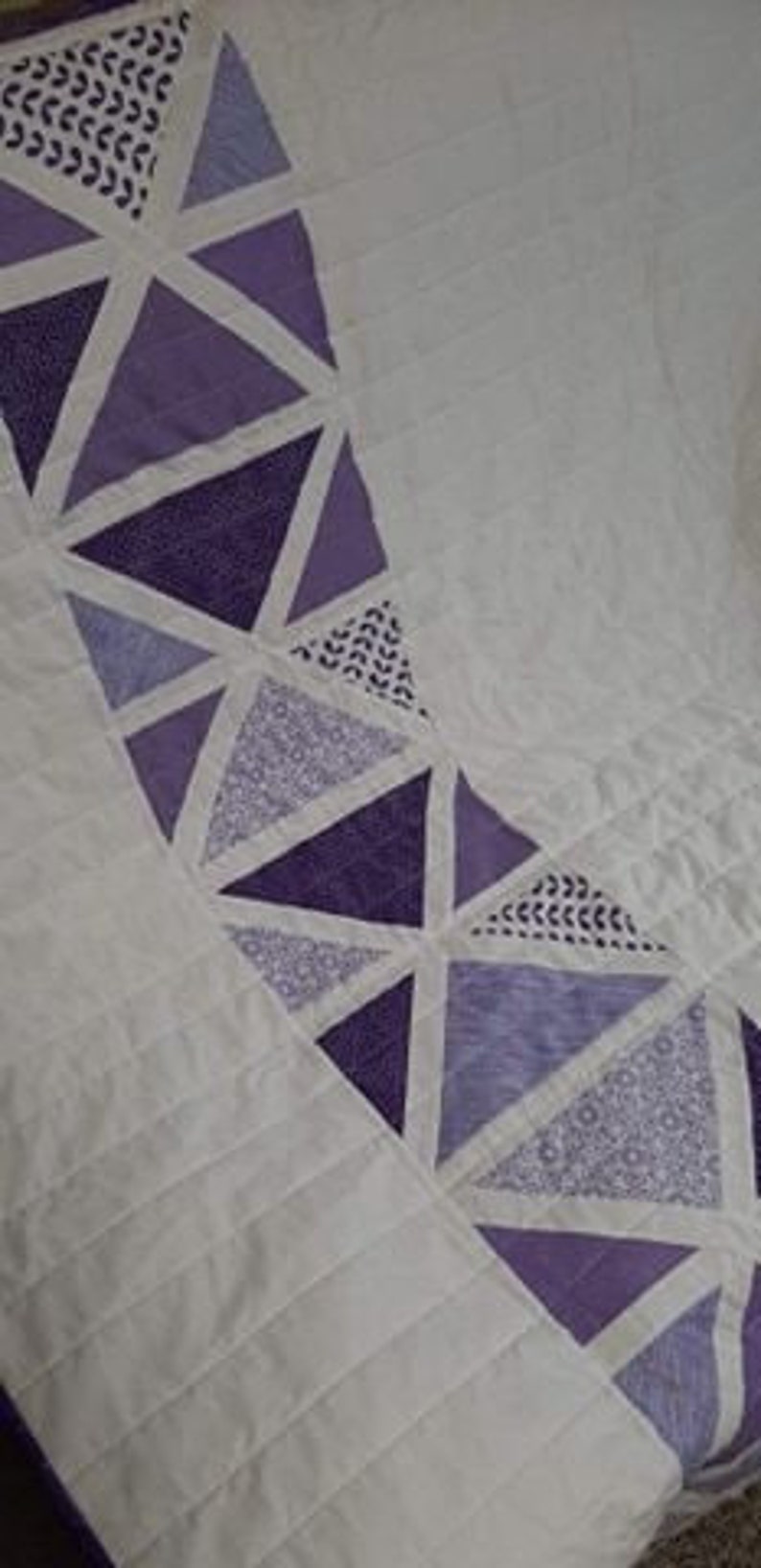 Ocean Path Quilt Kit Purple Pattern by Kitty Wilkin Ocean - Etsy