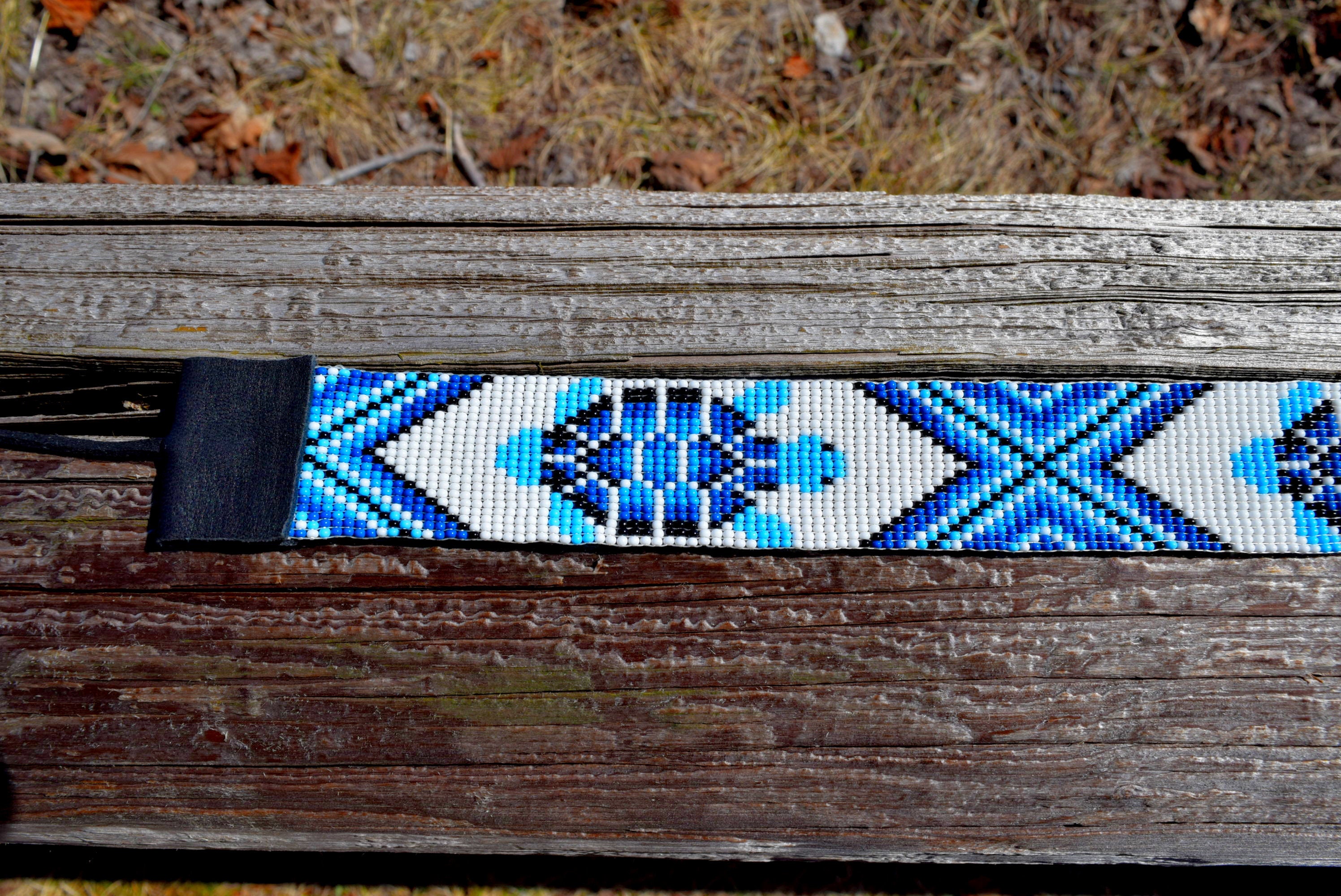 Blue Turtles - Beaded Hat Band - Etsy
