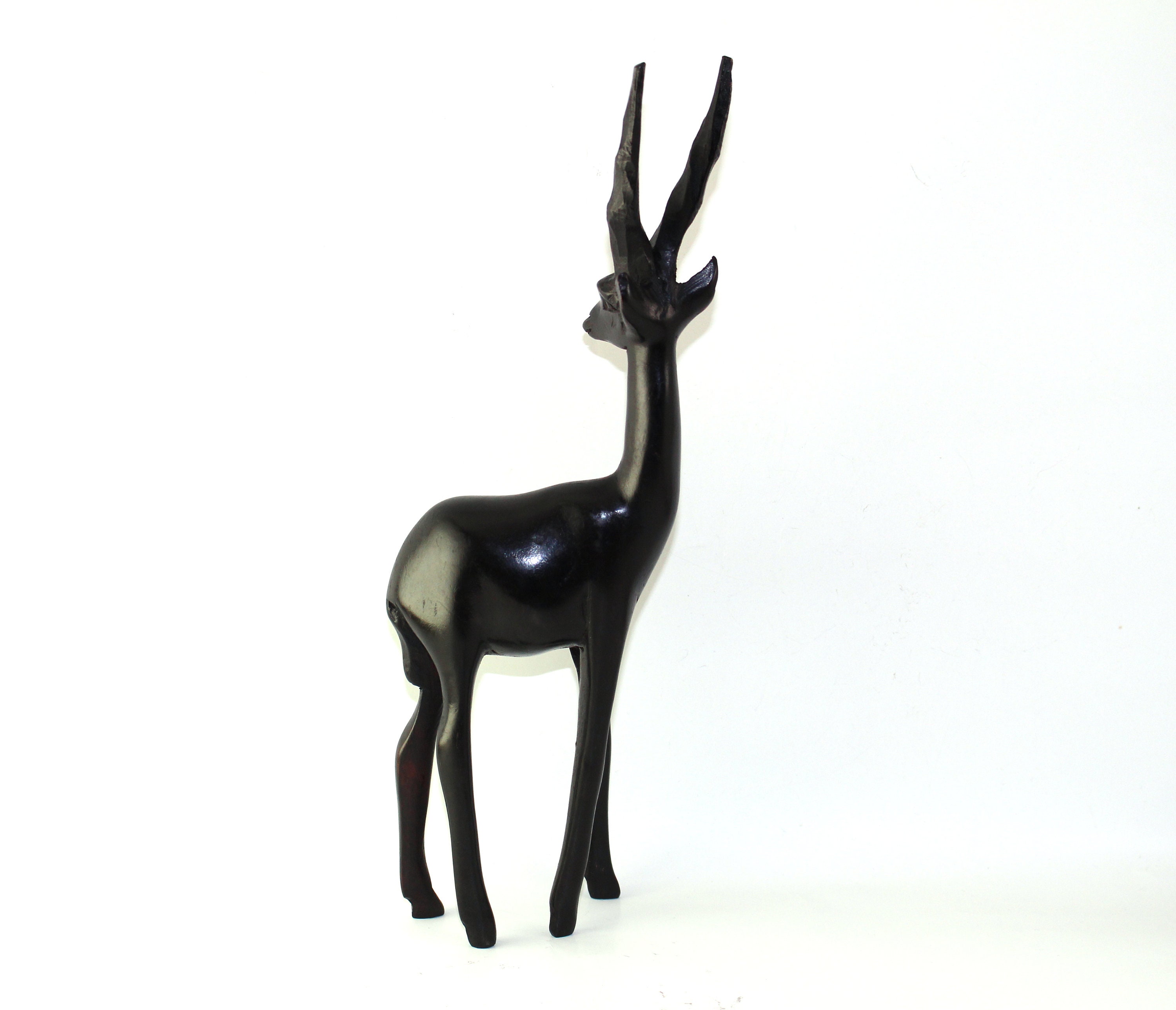 Antelope Wood Handmade, African Antelope, Jungle Antelope, Ornament ...