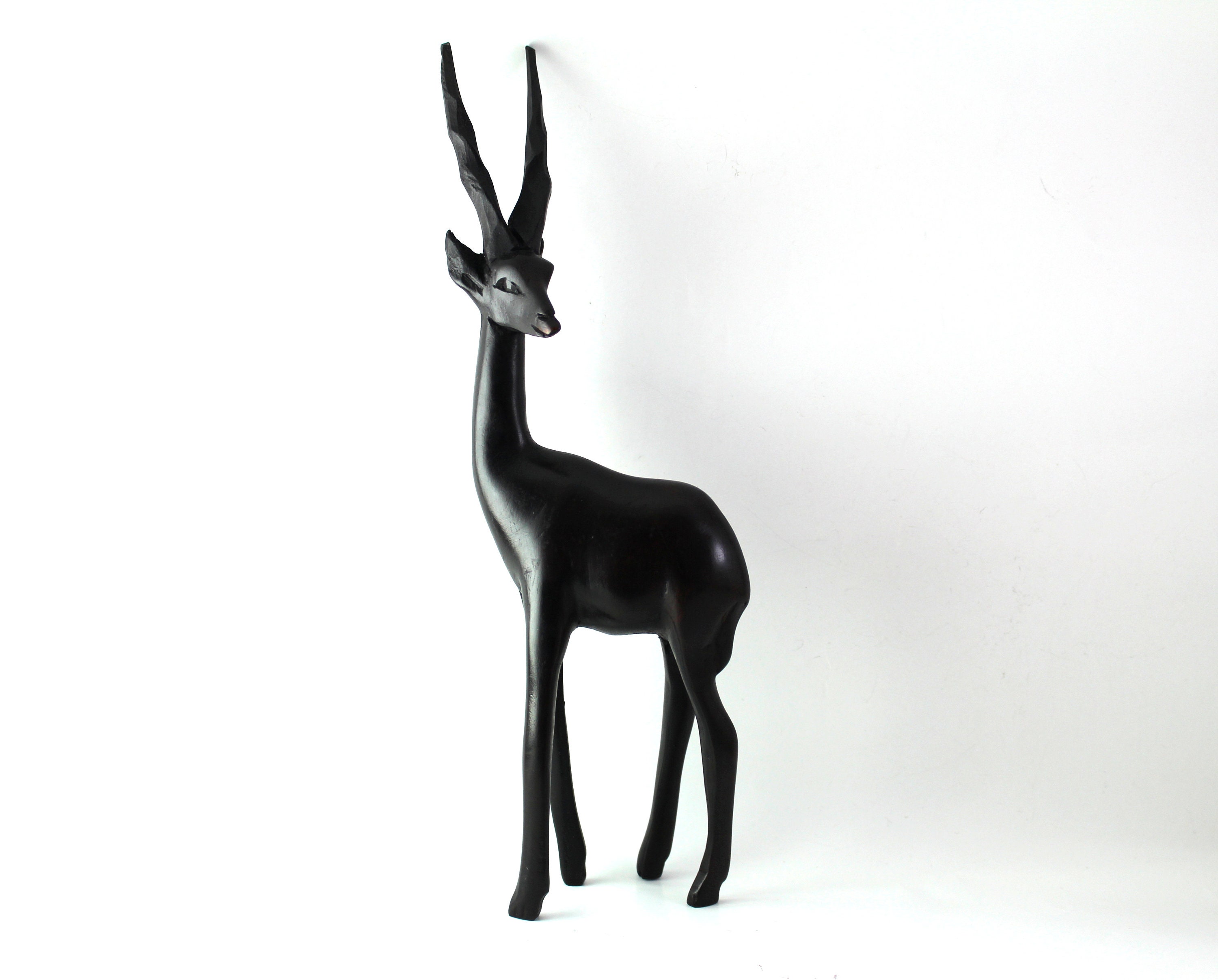 Antelope Wood Handmade, African Antelope, Jungle Antelope, Ornament ...