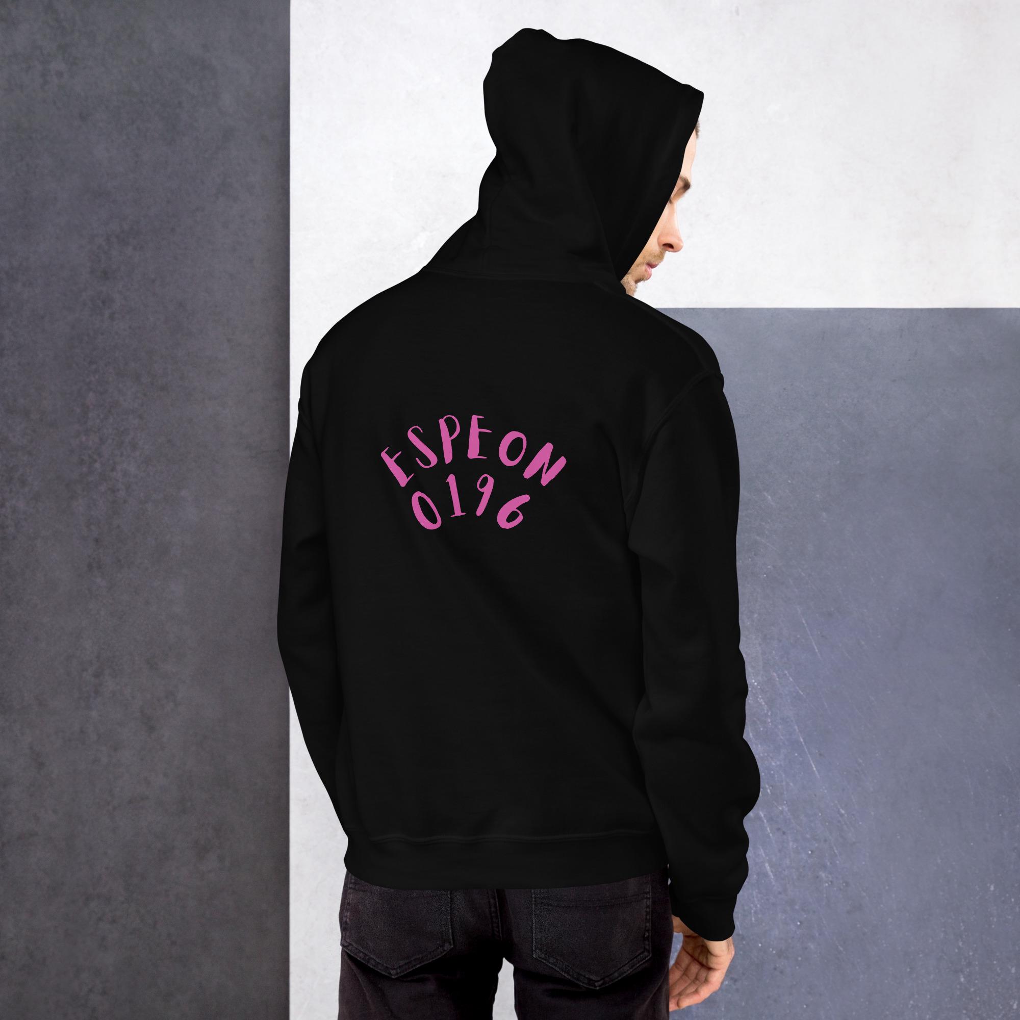 Espeon Minimalist Outline Hoodie With Pokédex Number - Etsy