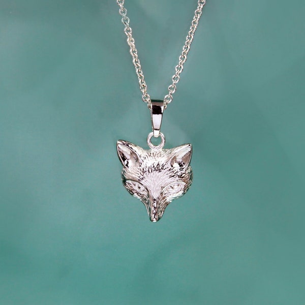 Silver Foxed Head - Etsy UK