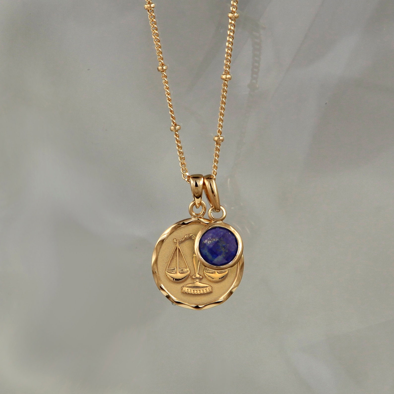 Gold Star Sign Zodiac Necklaces | Libra Pendant | Horoscope Jewellery ...