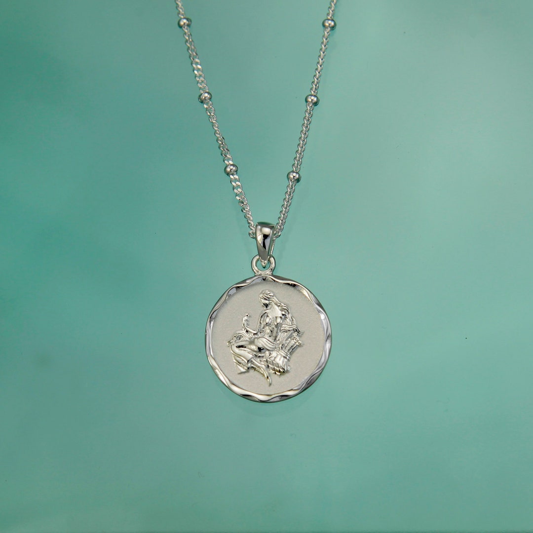 Silver Star Sign Zodiac Necklaces | Virgo Pendant | Horoscope Jewellery ...