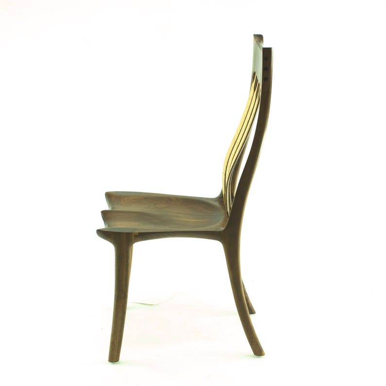 Sculpted Dining Chair - Etsy
