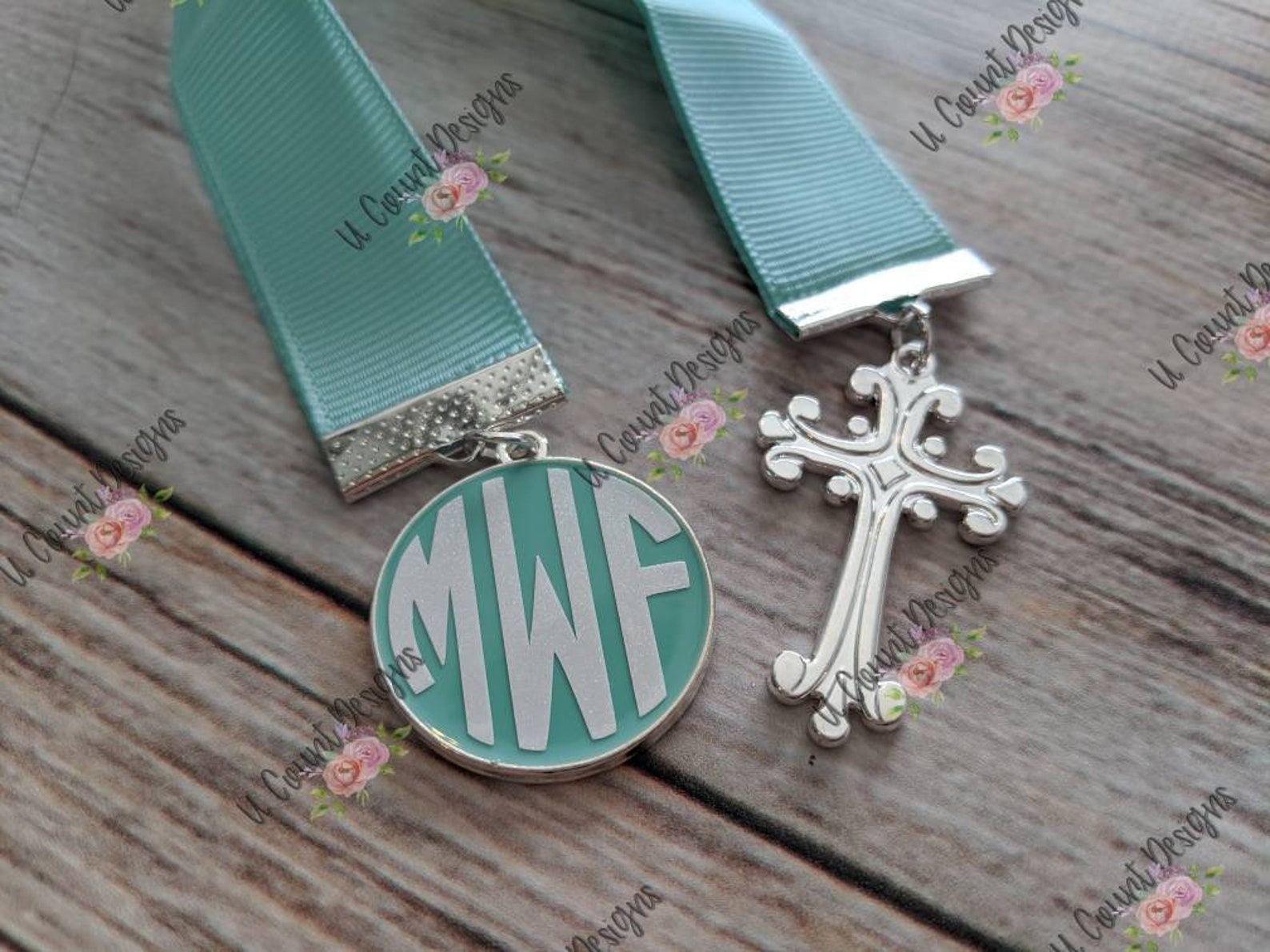 Ribbon Bible Bookmark With Cross Charm-free SHIPPING - Etsy