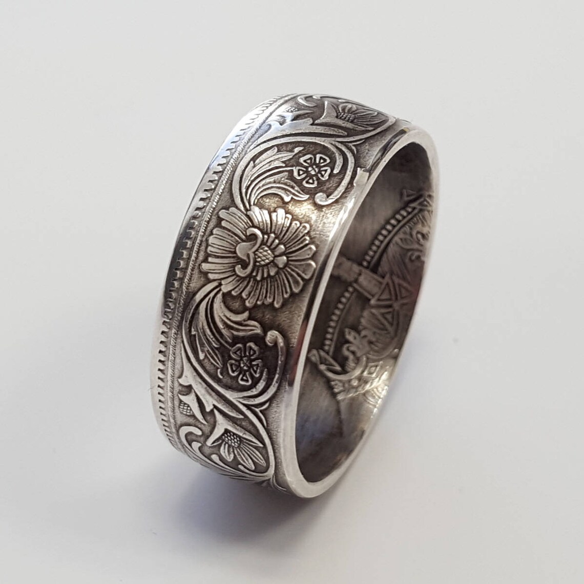 One Rupee Coin Ring Queen Victoria | Etsy