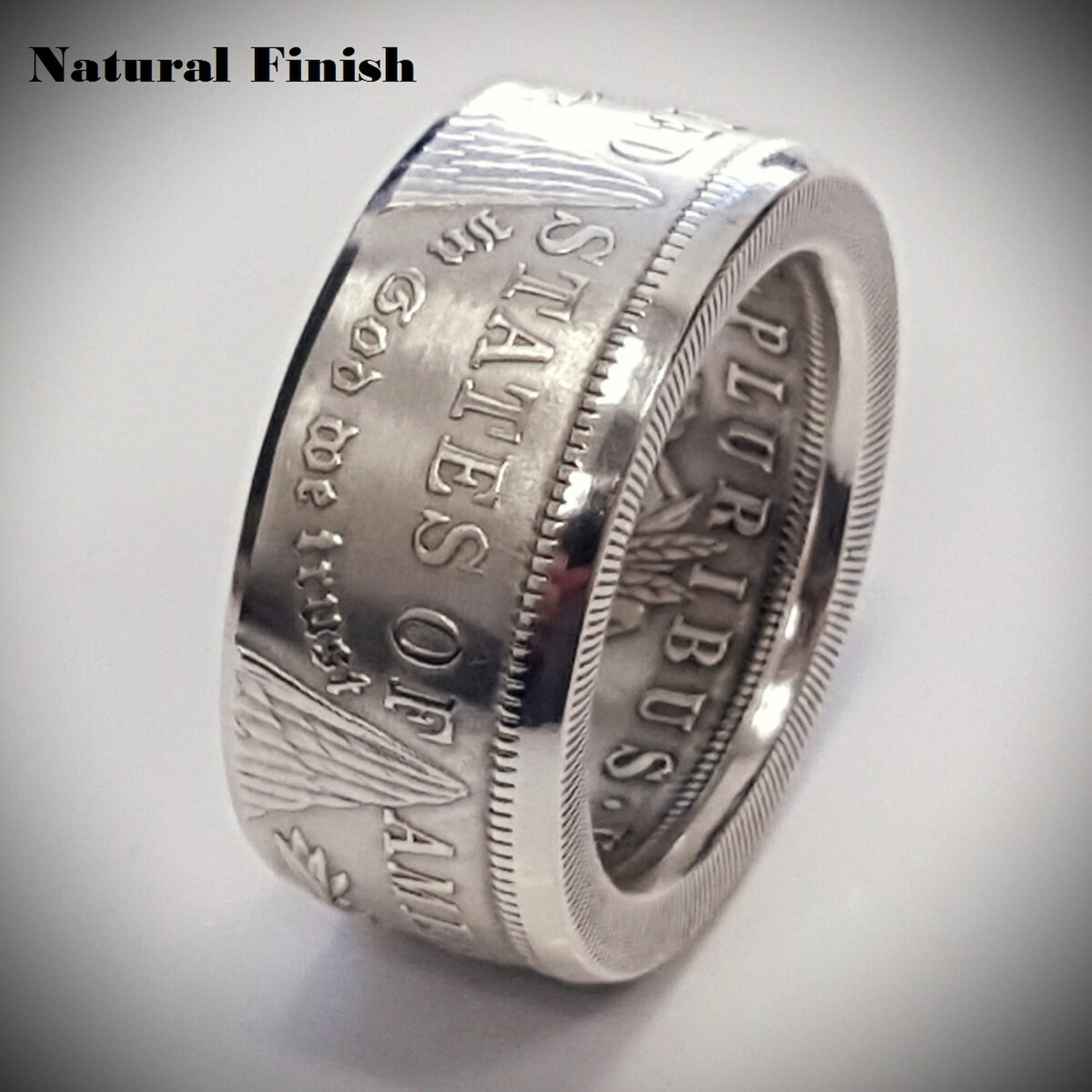 Morgan Silver Dollar Coin Ring - Etsy