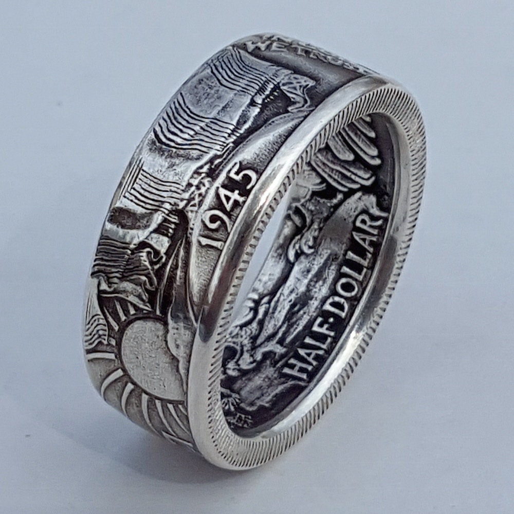 Walking Liberty Half Dollar Coin Ring - Etsy