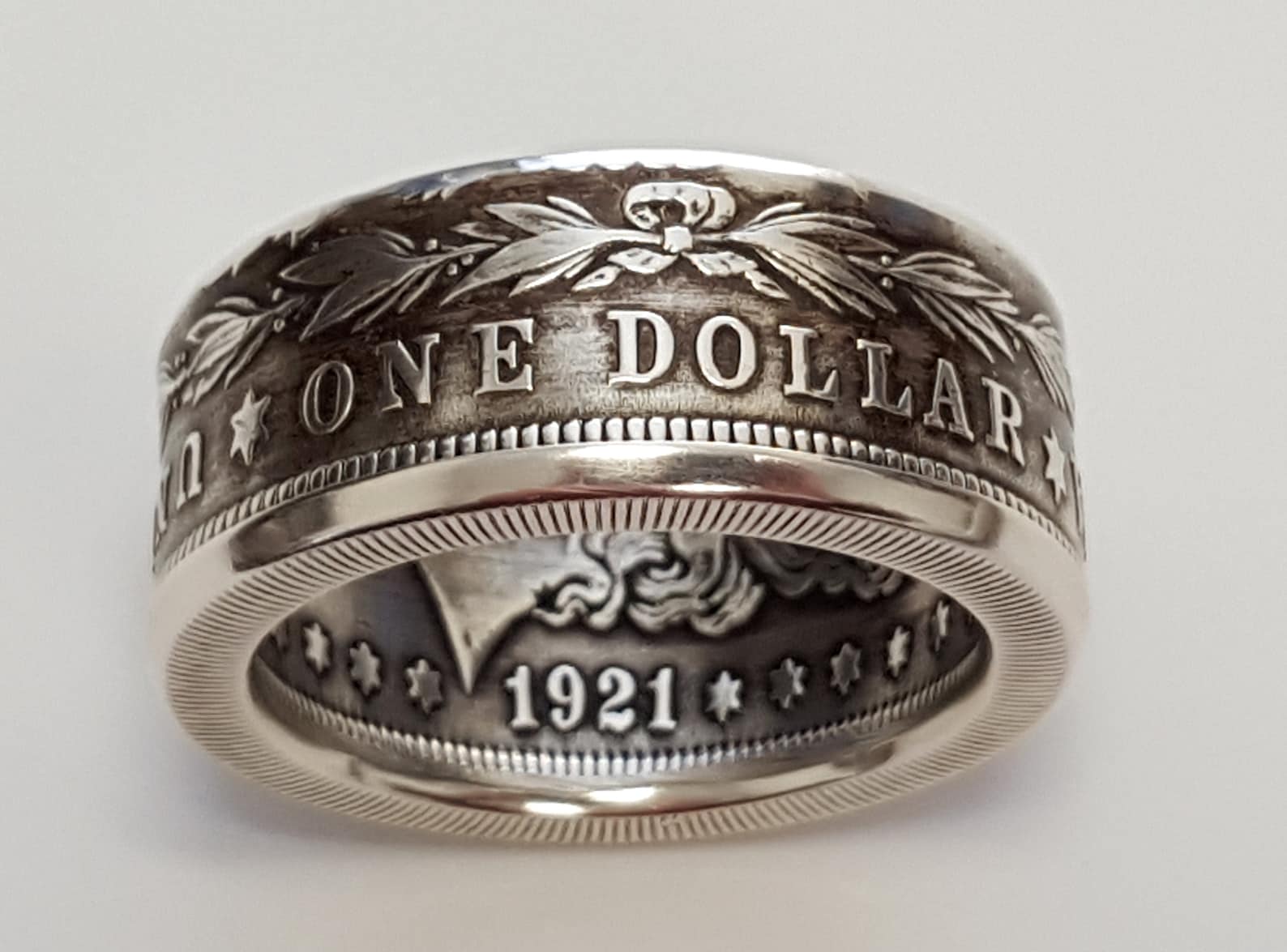 Morgan Silver Dollar Coin Ring - Etsy Ireland
