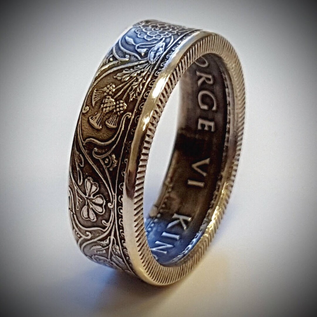 India Half Rupee Coin Ring - Etsy