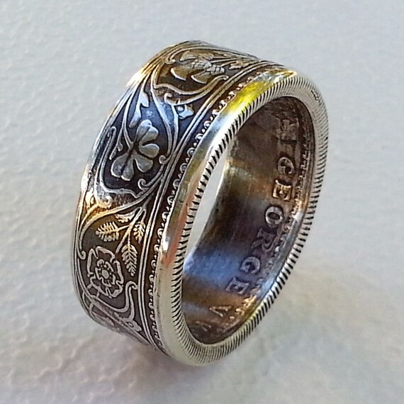 India One Rupee Coin Ring | Etsy