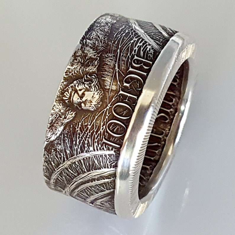 Bigfoot Sasquatch Coin Ring - Etsy