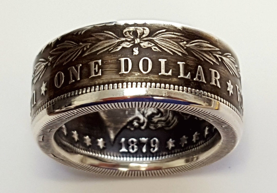 Morgan Silver Dollar Coin Ring - Etsy