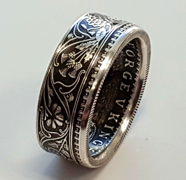India One Rupee Coin Ring - Etsy