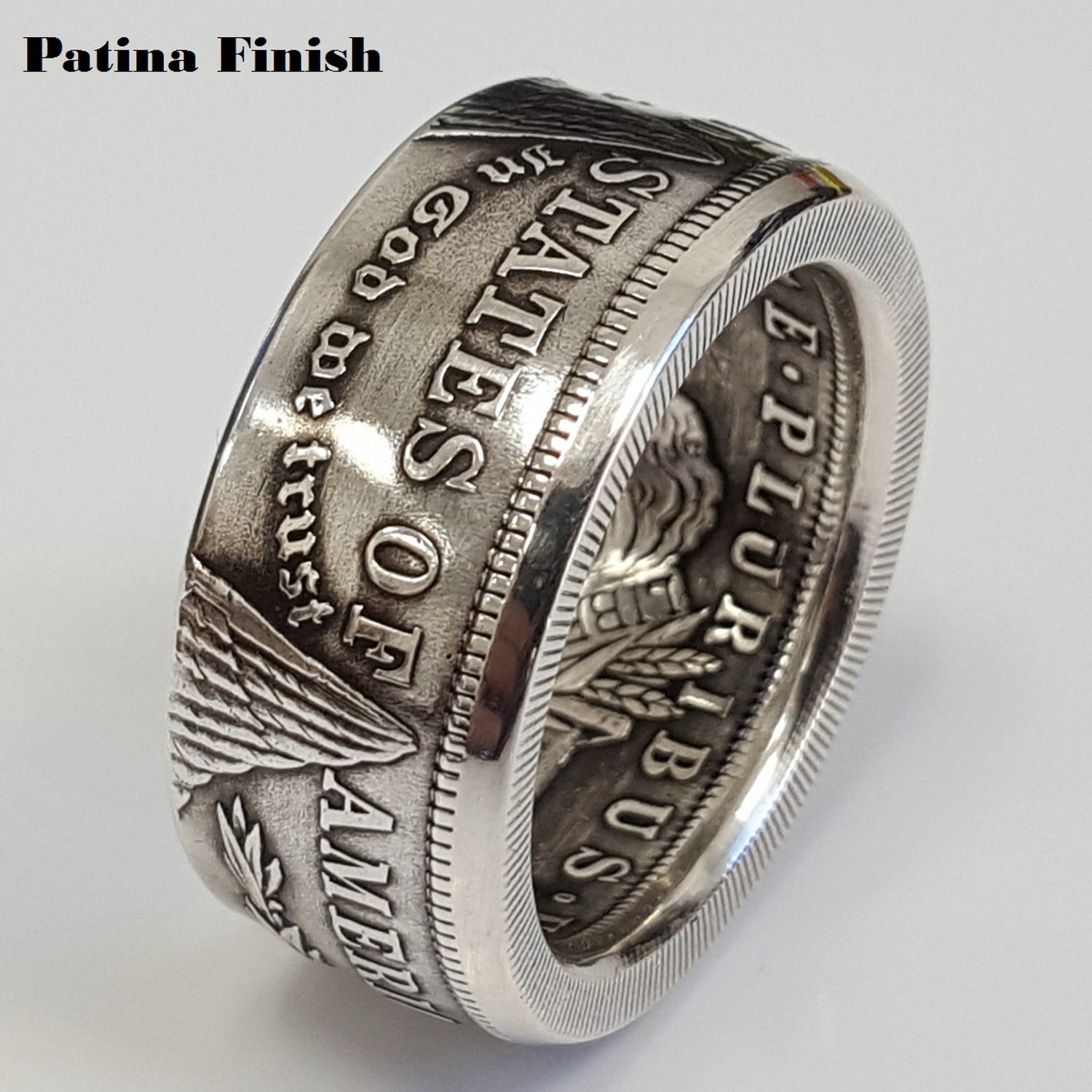 Morgan Silver Dollar Coin Ring - Etsy