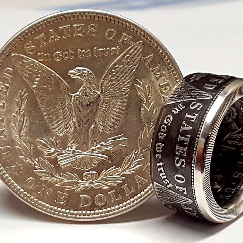 Dollar Coin Ring - Etsy
