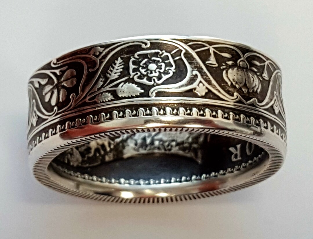 India One Rupee Coin Ring - Etsy