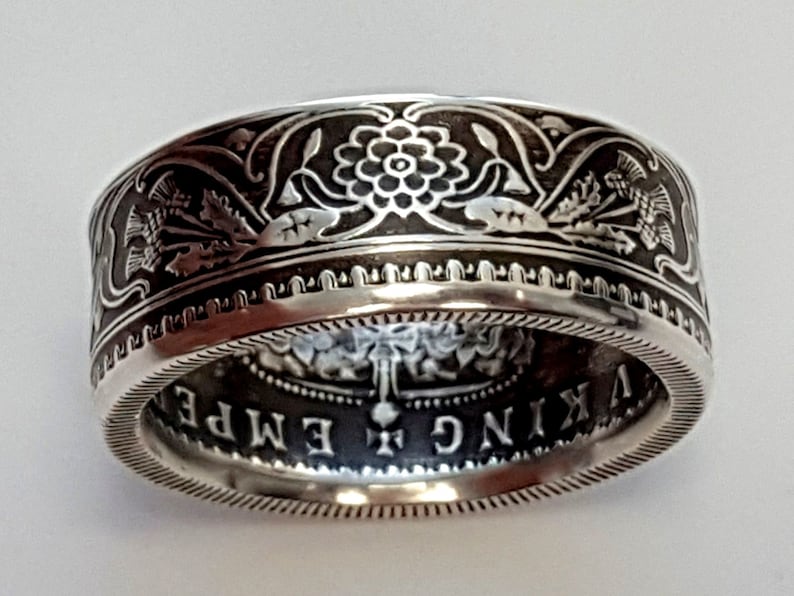 India One Rupee Coin Ring - Etsy