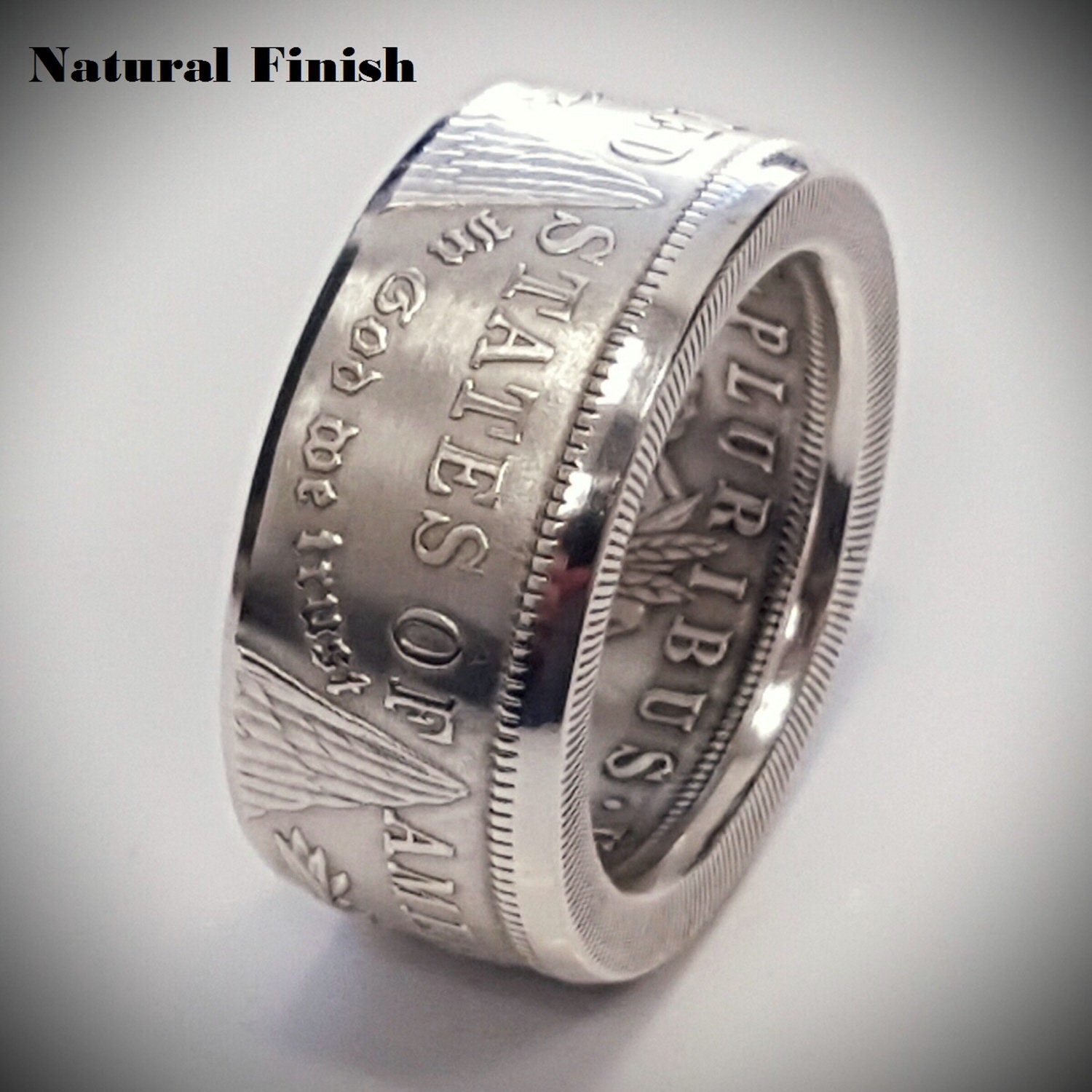 Morgan Silver Dollar Coin Ring - Etsy