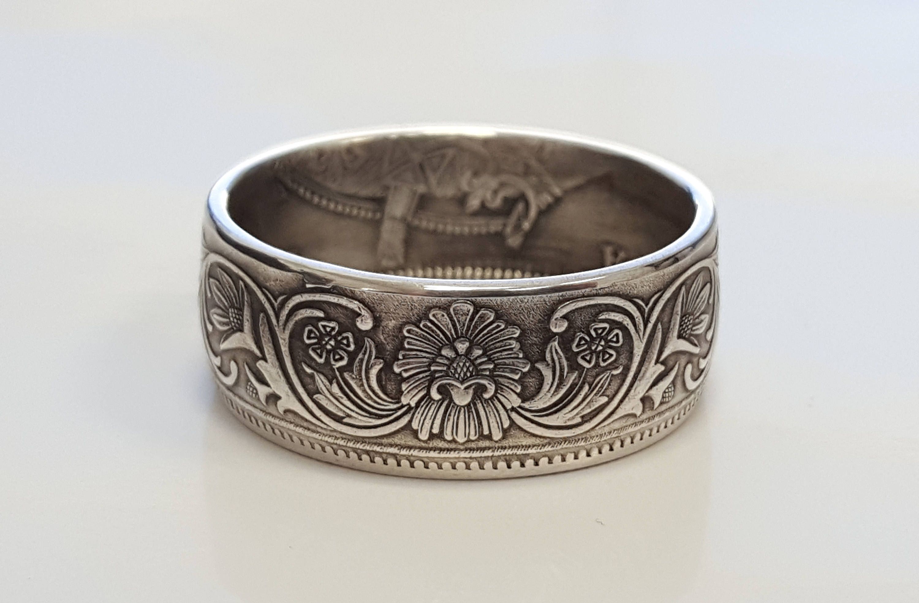 One Rupee Coin Ring Queen Victoria - Etsy Canada