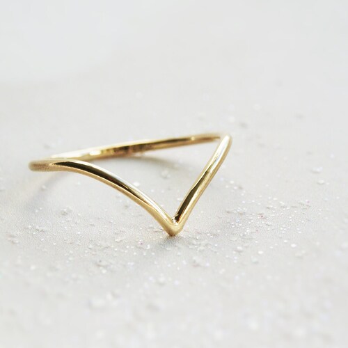 Classic Wishbone Ring Hand-made to Your Size in Solid 925 - Etsy