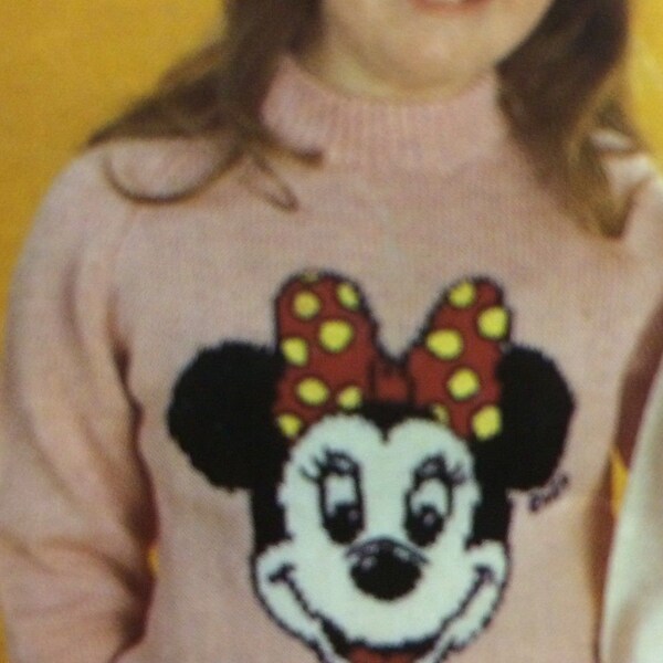 Minnie Mouse Jumper - Etsy