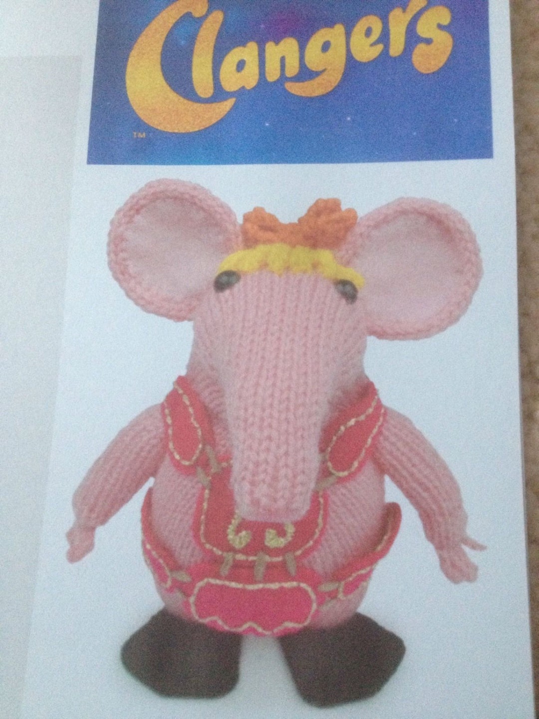 Tiny Clanger Knitting Pattern - Etsy